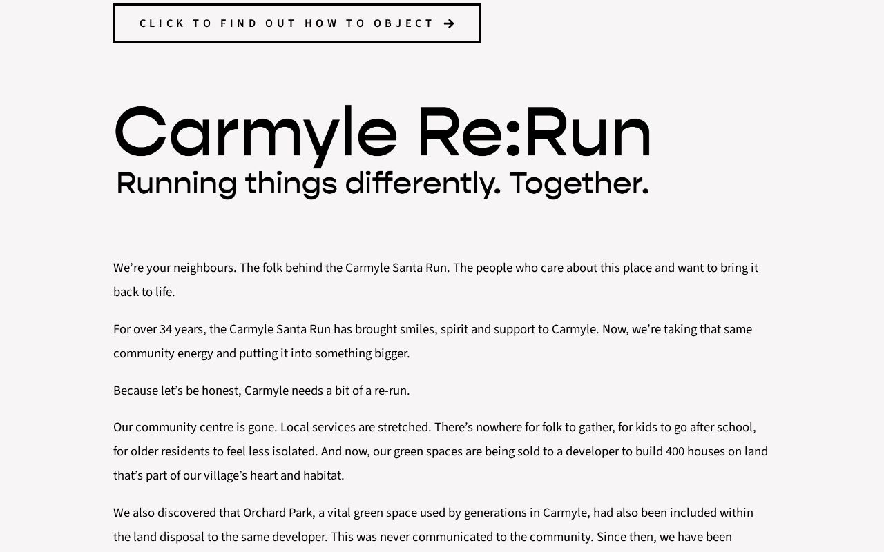 Carmyle Re:Run
